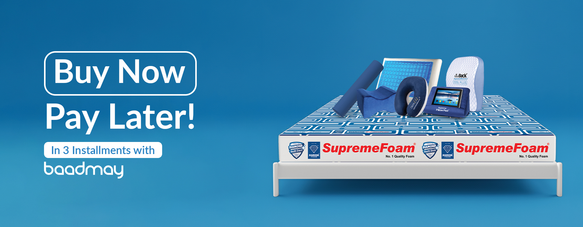 Buy Quality Mattresses & Pillows Online | Diamond Supreme Foam